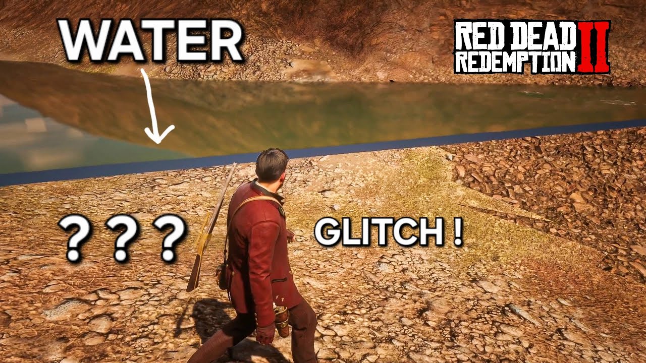RDR2 Glitch - Water Just Gone! - YouTube