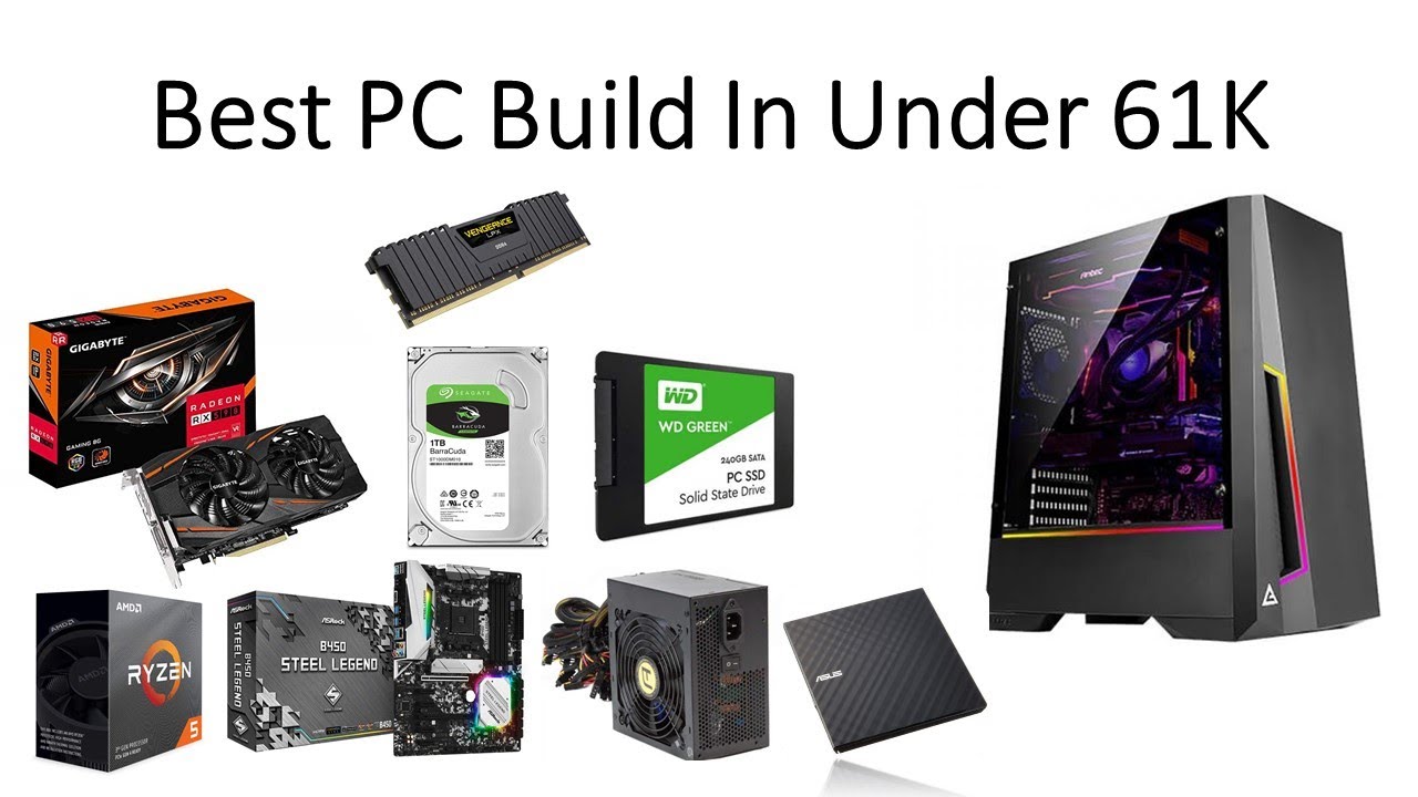 Best PC Build In Under 65K For Video Editing And Gaming - YouTube