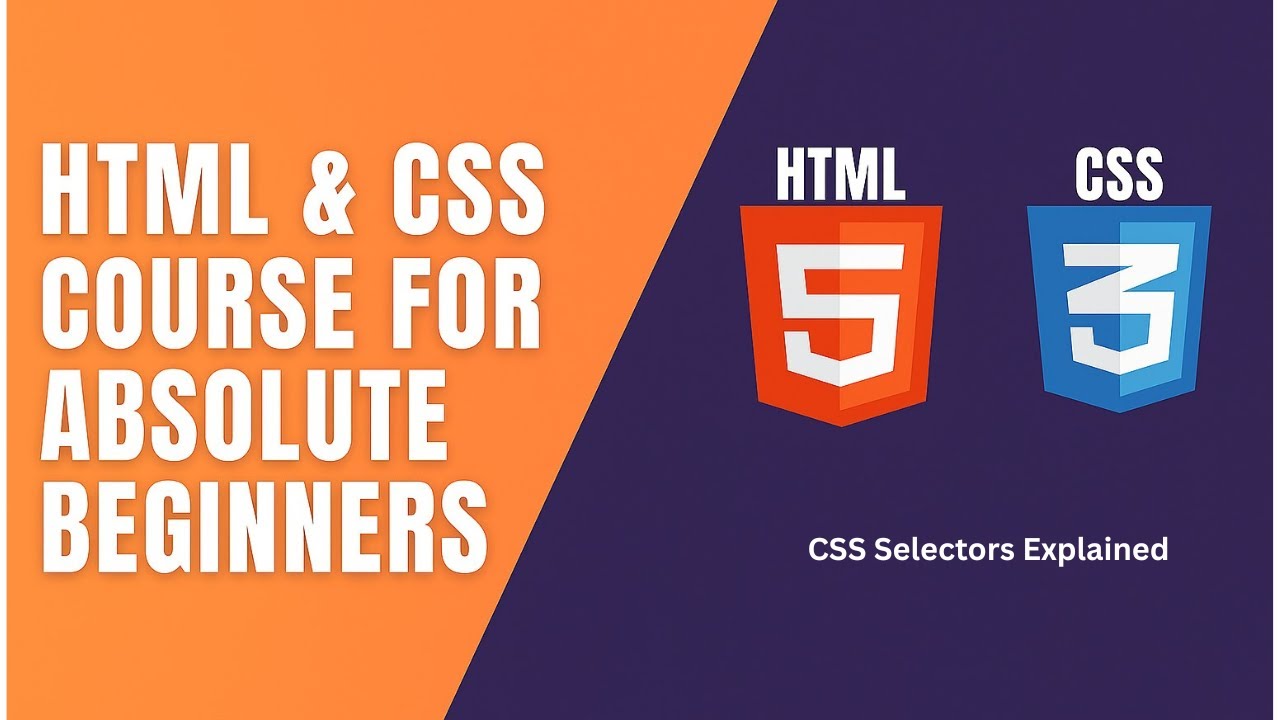 🔴 HTML & CSS Tutorial for Beginners #21 | CSS Selectors Explained ...