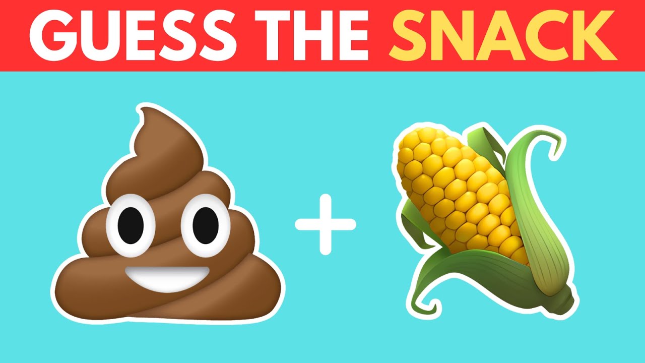 Guess The SNACK by Emoji? 🍟 | Emoji Quiz Challenge 2024 - YouTube