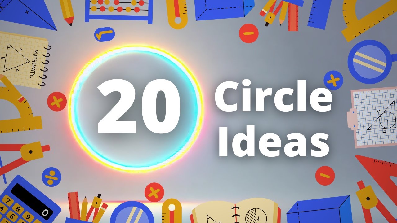 20 Ideas to Draw and Cut A Circle - YouTube