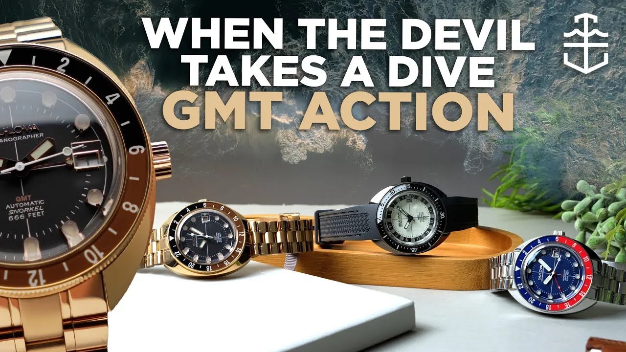 Bulova's Devil Diver GMT brings travel utility to a fiendish classic ...