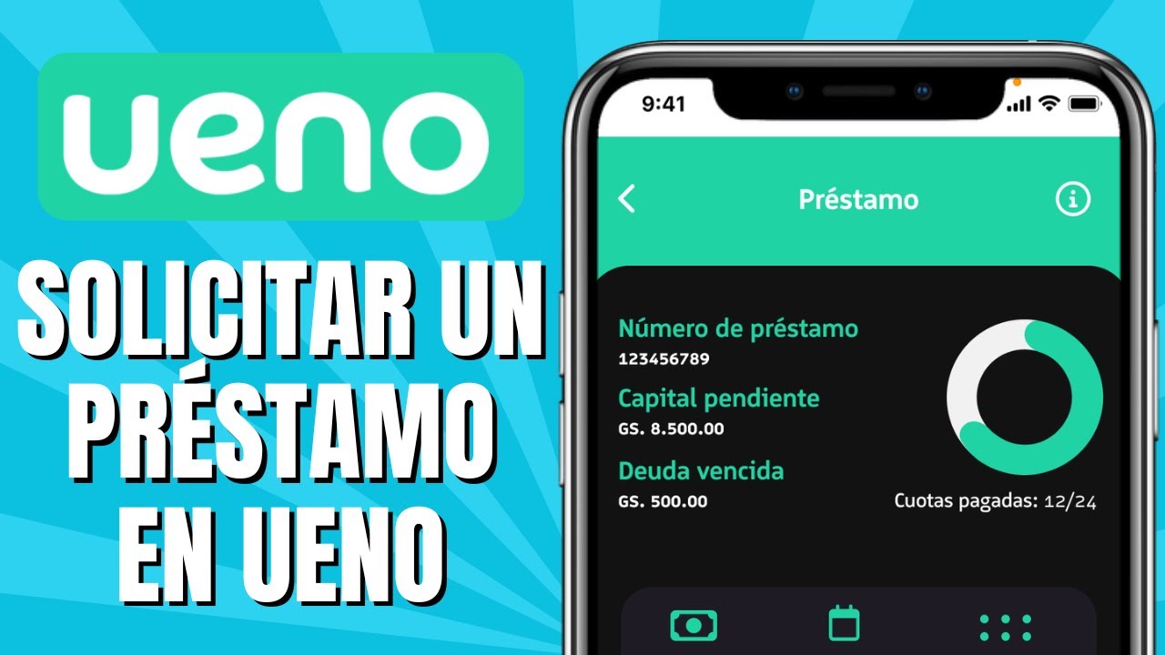 Cómo SOLICITAR Un Préstamo En UENO | Pedir Préstamo En Ueno - YouTube