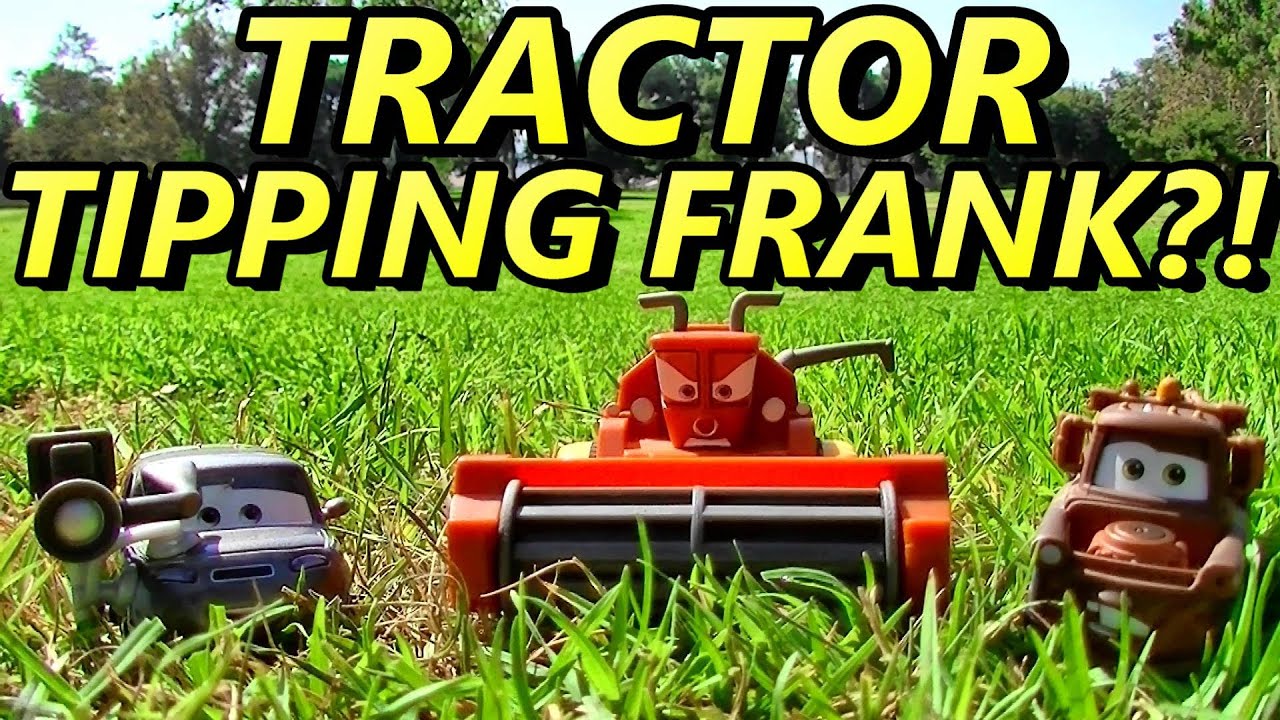 Disney Cars TRACTOR TIPPING FUN! Lightning Mcqueen & Mater - Pixar Cars ...