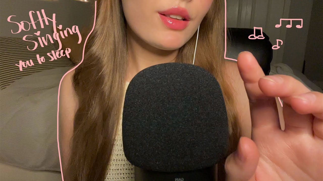 softly singing Lana Del Rey songs until you fall asleep | ASMR - YouTube