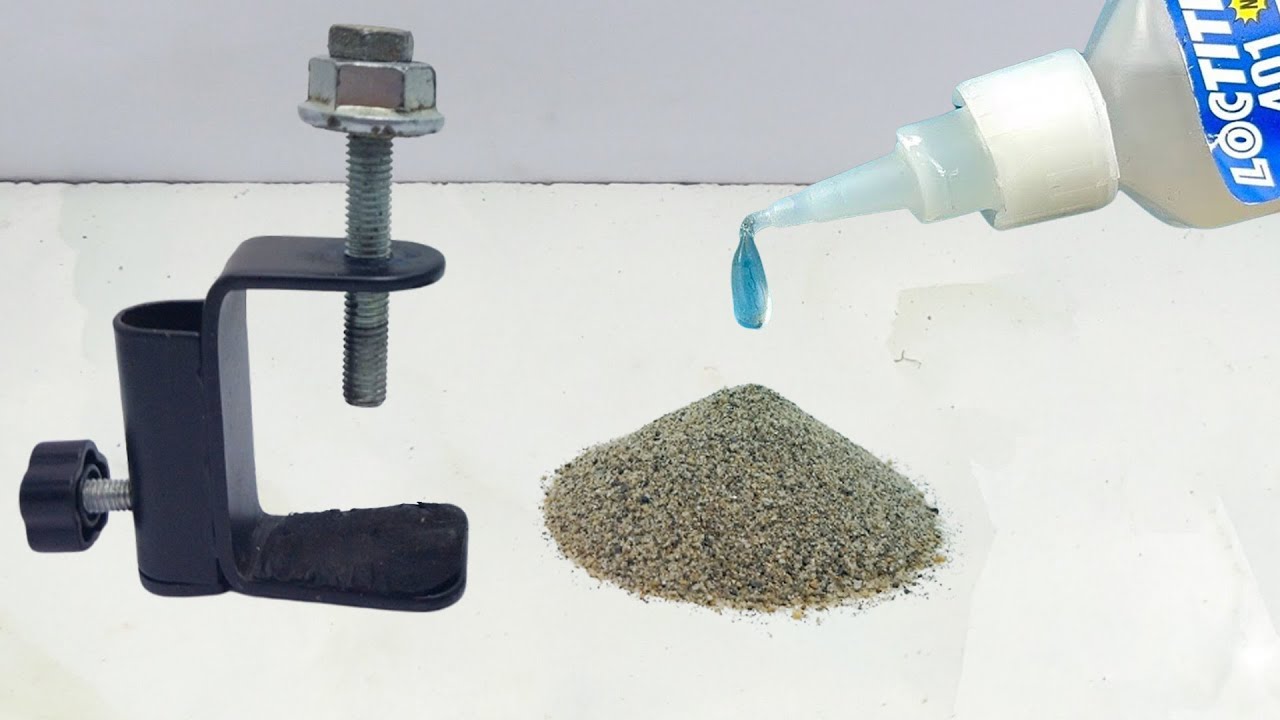 5 Super Smart Ideas!! Mix Sand And Super Glue - YouTube