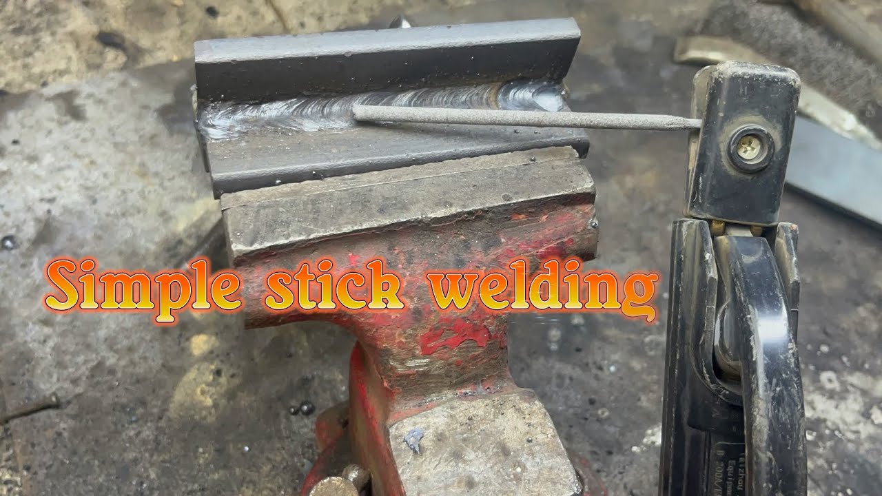 Simple Stick welding, good for beginers @migstickwelder - YouTube
