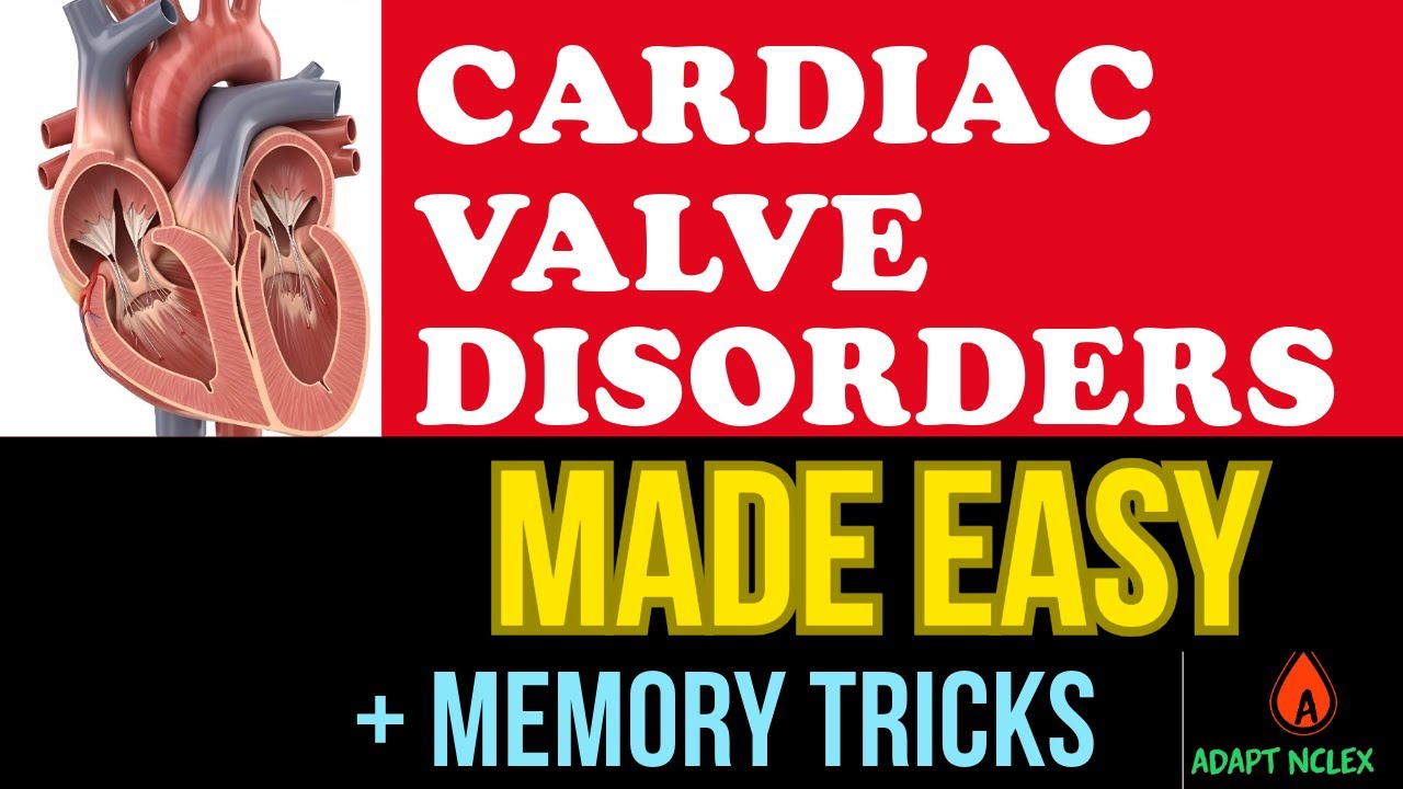 Cardiac Valve Disorders | NCLEX Blood Flow, Stenosis & Nursing ...