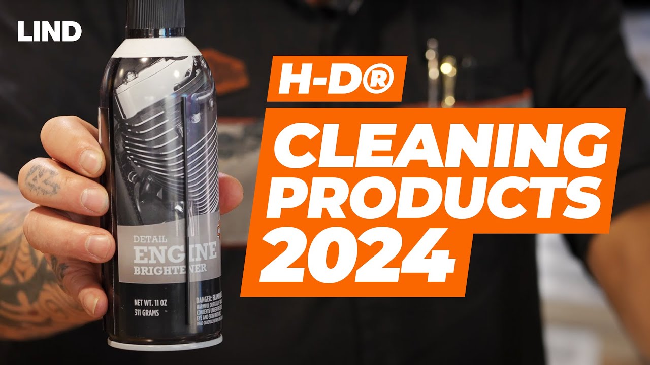 Harley-Davidson Motorcycle Cleaning Products 2024 - YouTube