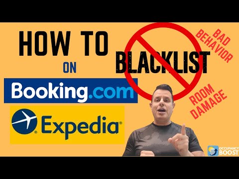 How to Report/Blacklist a Guest on Booking.com and Expedia