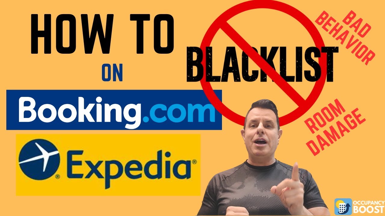How to Report/Blacklist a Guest on Booking.com and Expedia - YouTube