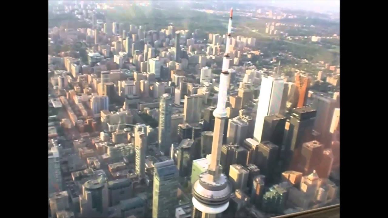 Toronto City Tour by Airplane ( CN Tower and more) - YouTube