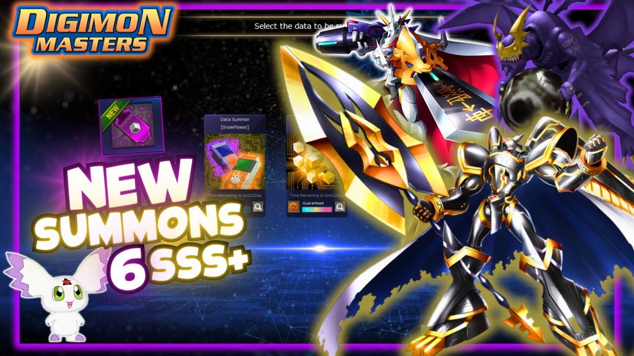 NEW Data Summon UNIQUE IS INSANE | Digimon Masters Online - YouTube