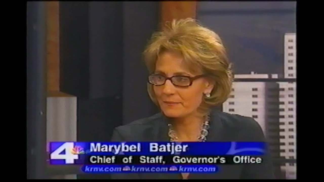 Nevada Newmakers - Nov 6, 2003 - Marybel Batjer, Bruce Breslow - YouTube