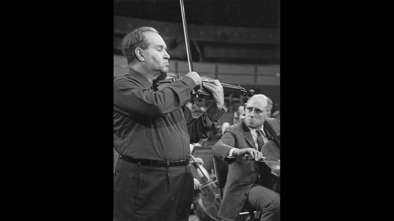 Brahms: Double Concerto in A minor, Op. 102 - David Oistrakh, Mstislav Rostropovich, George ...