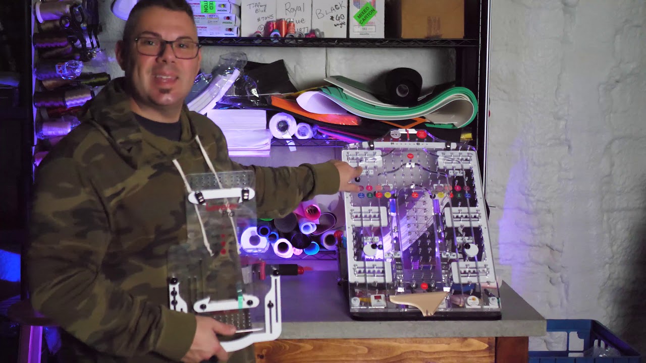 Embroidery Hooping Station Review ALL IN 1 Leveler Pro Hoop Station ...