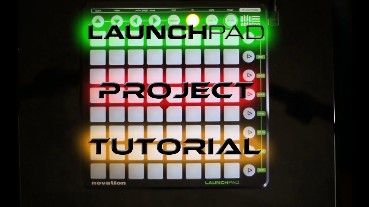 How to play project files 2020 LaunchpadMK2 - YouTube
