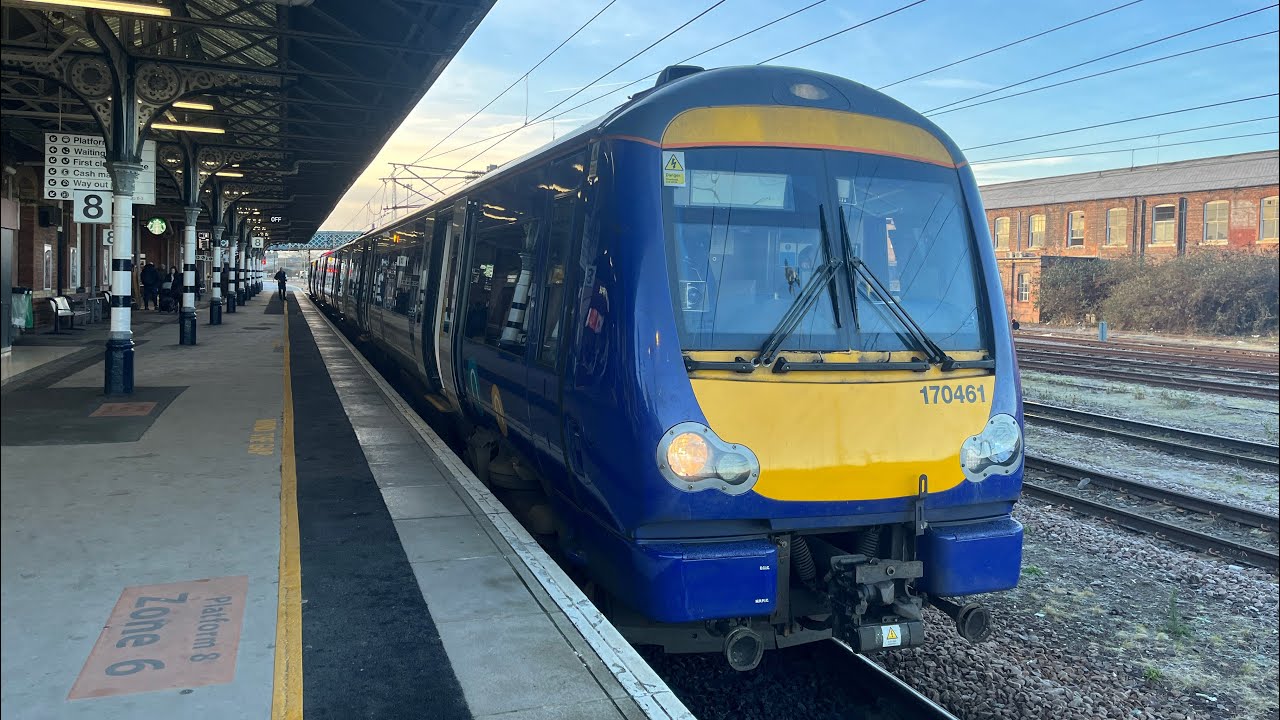 Northern 170 Trains - Sheffield to Doncaster Rail Ride - YouTube