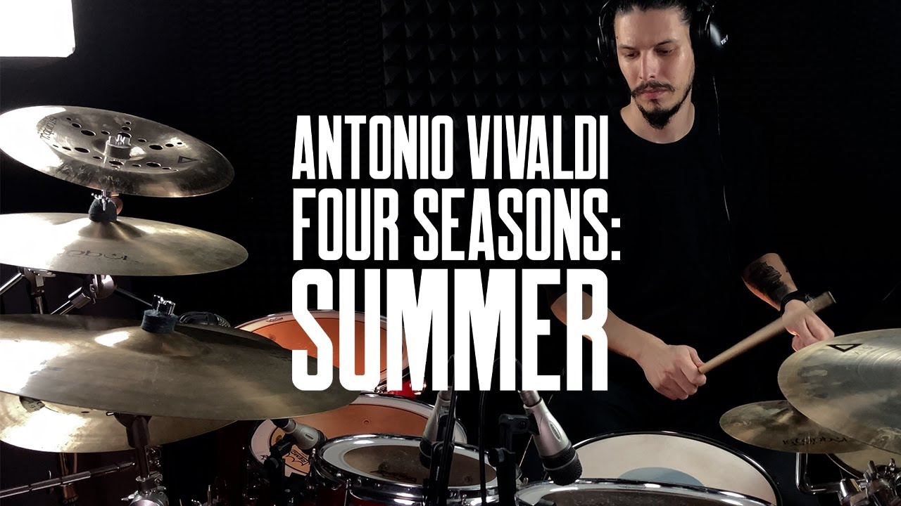 Vivaldi Four Seasons Summer Presto Drum Cover - YouTube