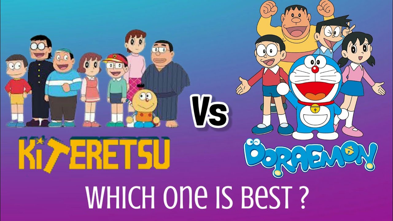 Kiteretsu 🆚 Doraemon Which one is best ? - YouTube