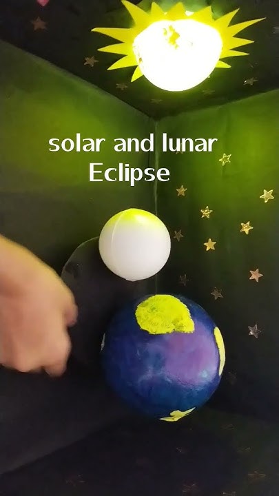 solar and lunar Eclipse project - YouTube