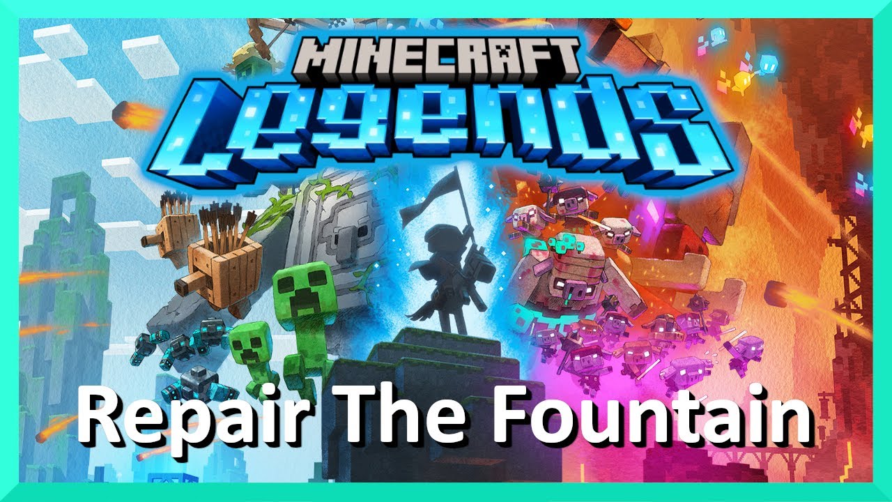 Repair The Fountain - Minecraft Legends - YouTube