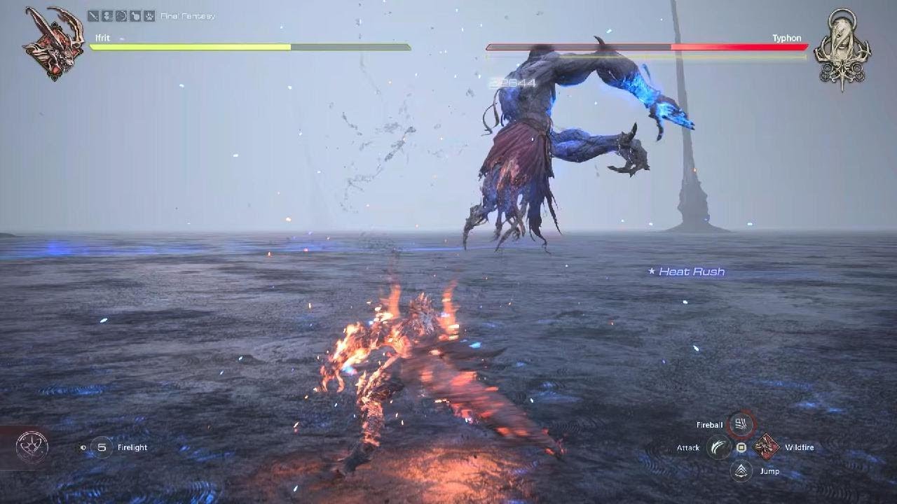 FINAL FANTASY XVI - Typhon The Transgressor FF Mode - YouTube