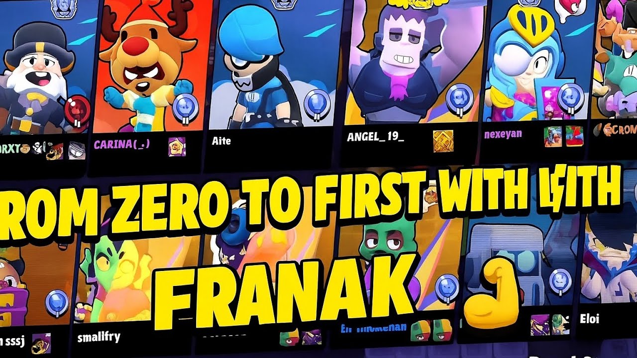 From Zero to First Place with FRANK 💪 | Brawl Stars - YouTube