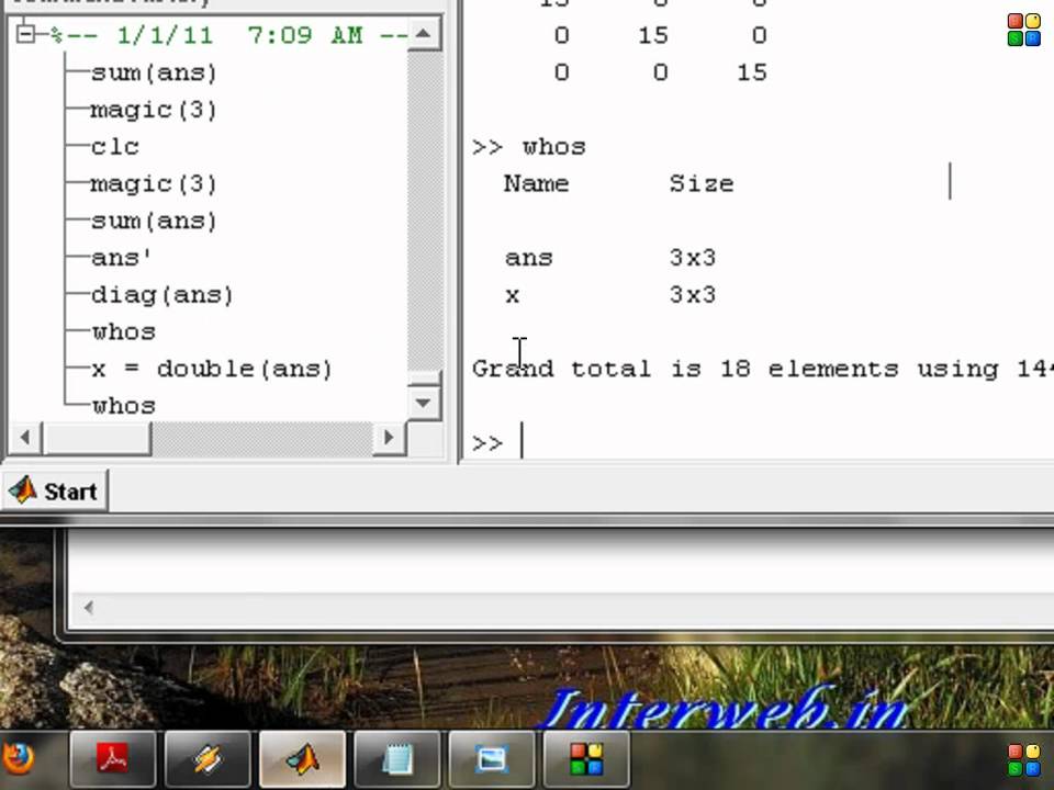 Matlab basic in Tamil part - 8 - YouTube