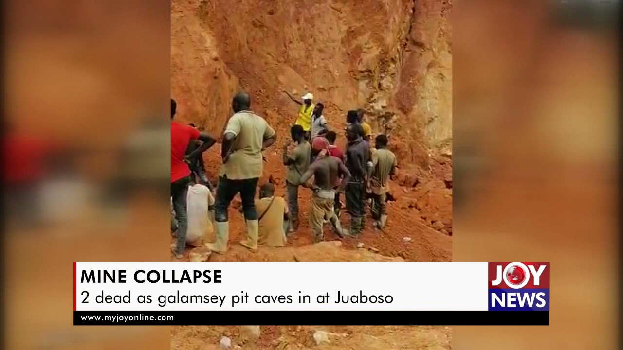 Mine Collapse: 2 dead as galamsey pit caves in at Juaboso - YouTube
