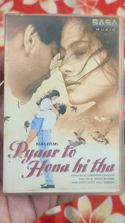 Pyaar to Hona hi tha.. Audio cassette 1998 BABA MUSIC #bollywood #audiocassette #magnetictape # ...