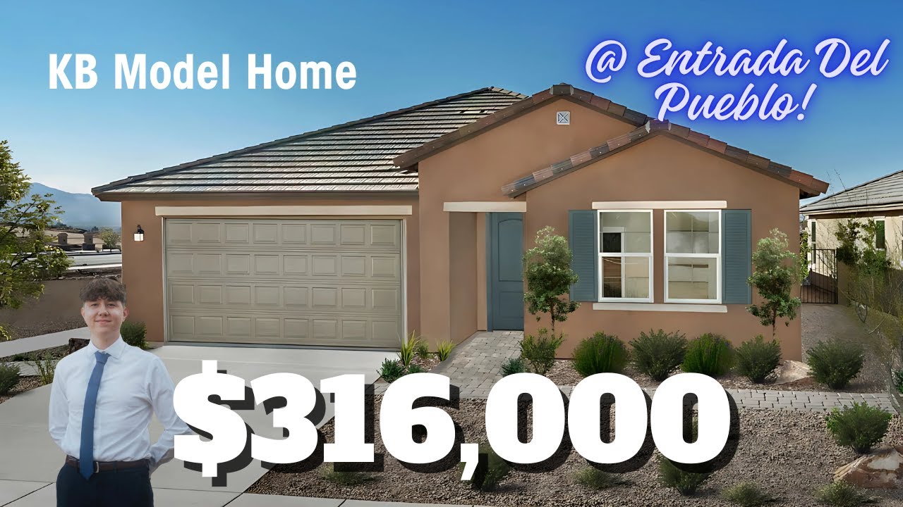 AFFORDABLE CUSTOM HOUSE TOUR IN ARIZONA | Low $300k | KB Homes at ...