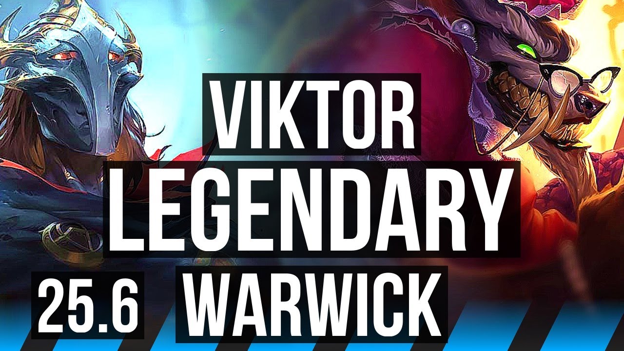 VIKTOR vs WARWICK (MID) | 12/2/7, Legendary | NA Challenger | 25.6 ...