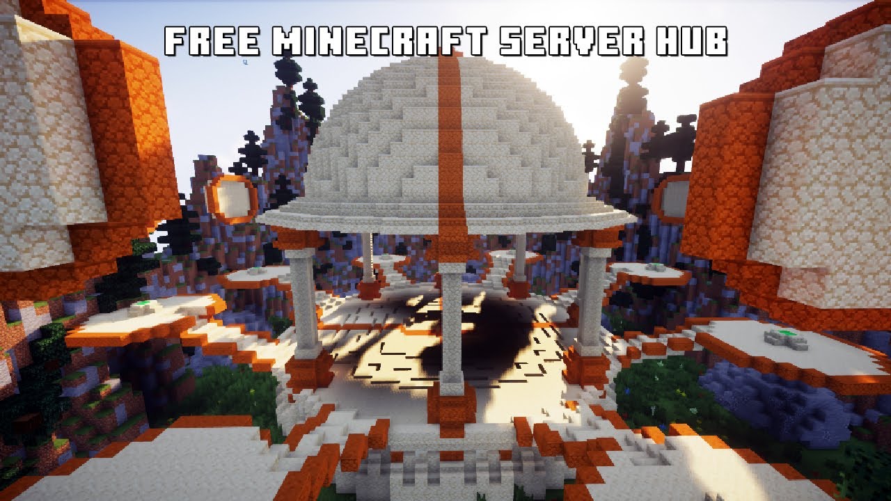 Minecraft Server Spawn Build Timelapse - YouTube