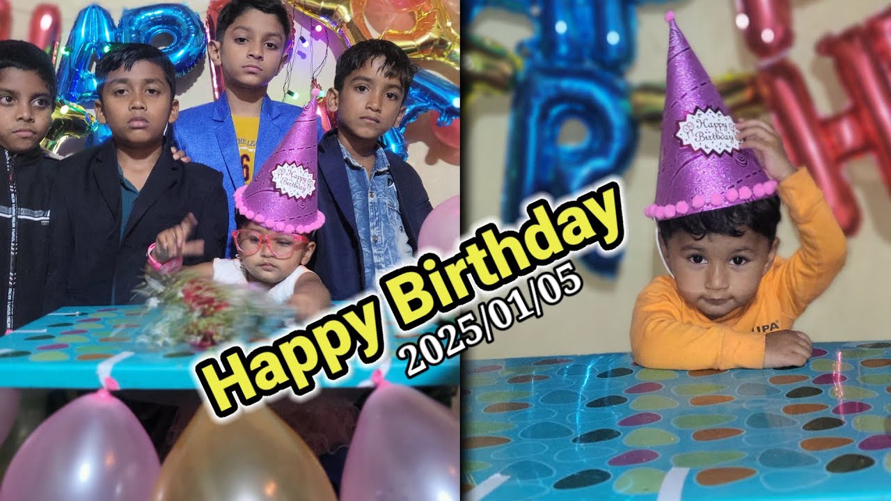 Taiyibhar happy birthday 👑 আমার মেয়ের জন্মদিন | Vlogs 2025 | Atik ...