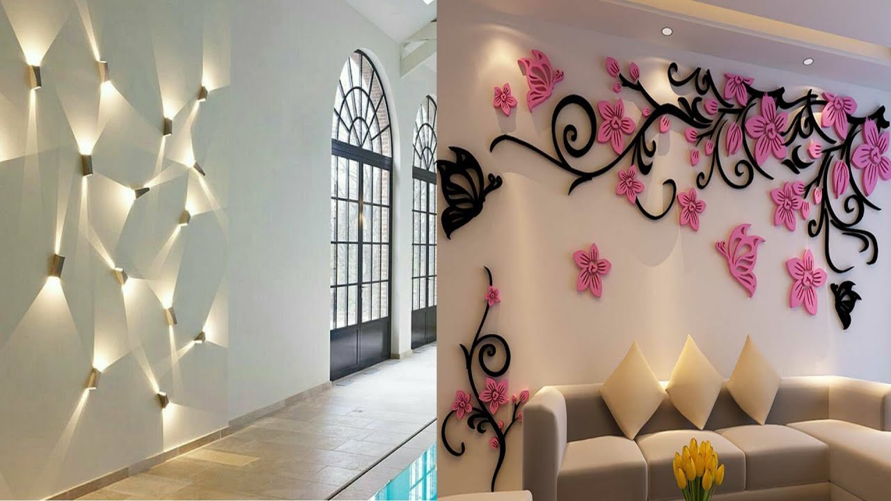 Unlock your creativity with unique wall decorating techniques - YouTube