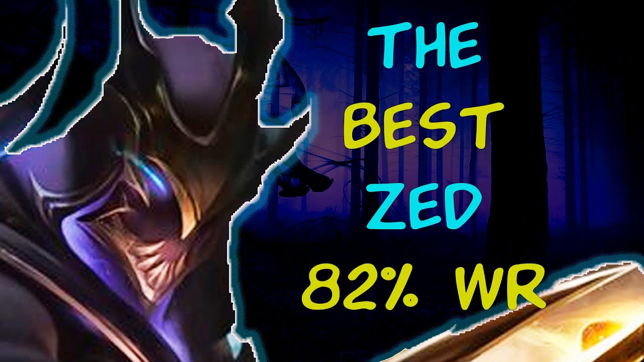 WORLD №2 ZED 82%WR SHOWS HOW TO CARRY AS ZED | Zed guide | Zed gameplay ...