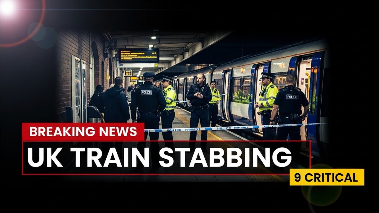 BREAKING: UK Train Stabbing Leaves 9 Critically Injured ...