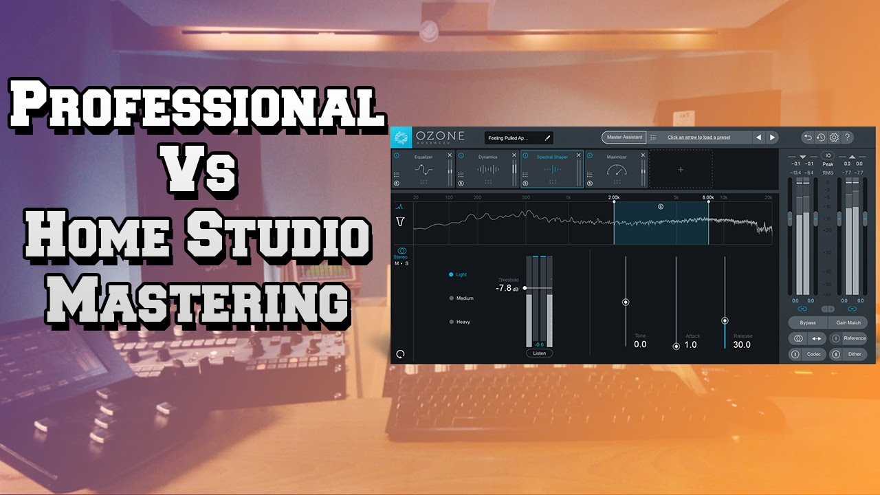 Professional vs Home Studio Mastering which is better? - YouTube