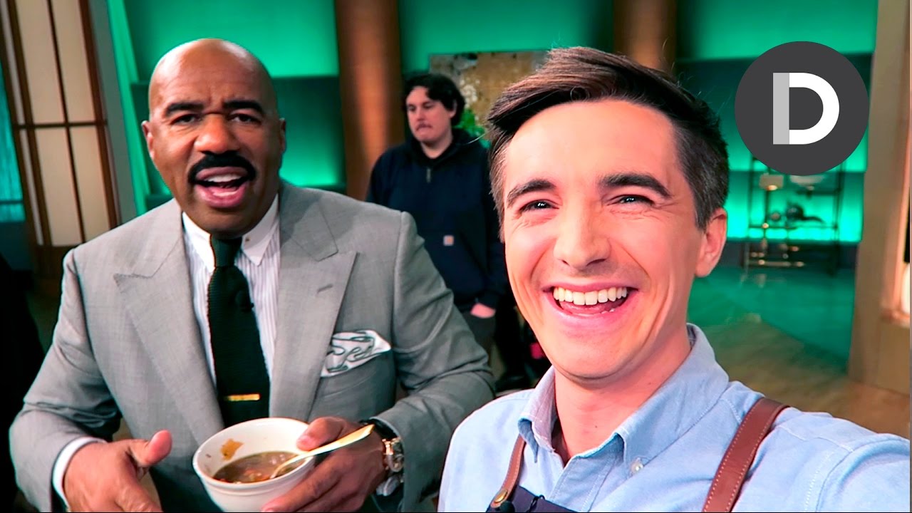 Cooking with Steve Harvey! - YouTube