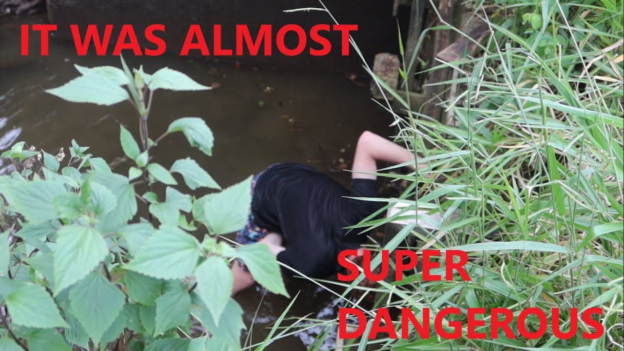 I ALMOST FELL IN!! - YouTube
