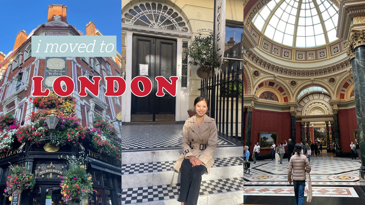 LONDON diaries 🇬🇧 | moving vlog - YouTube
