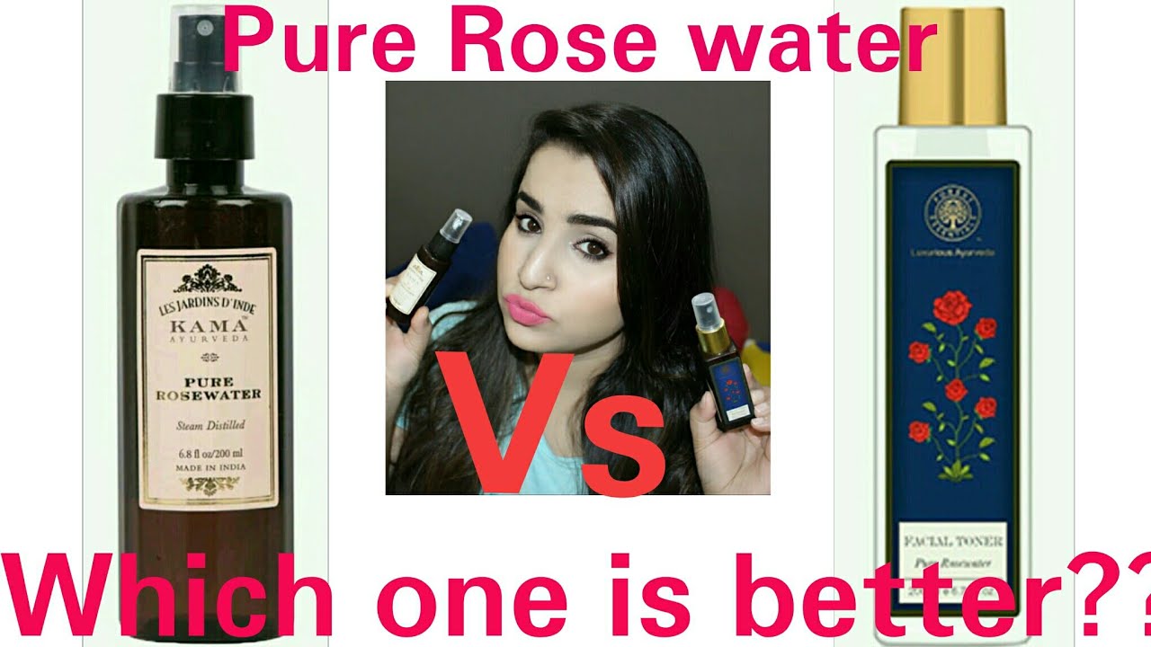 Kama Ayurveda Rose water|vs|Forest Essential Rose water|which one is ...