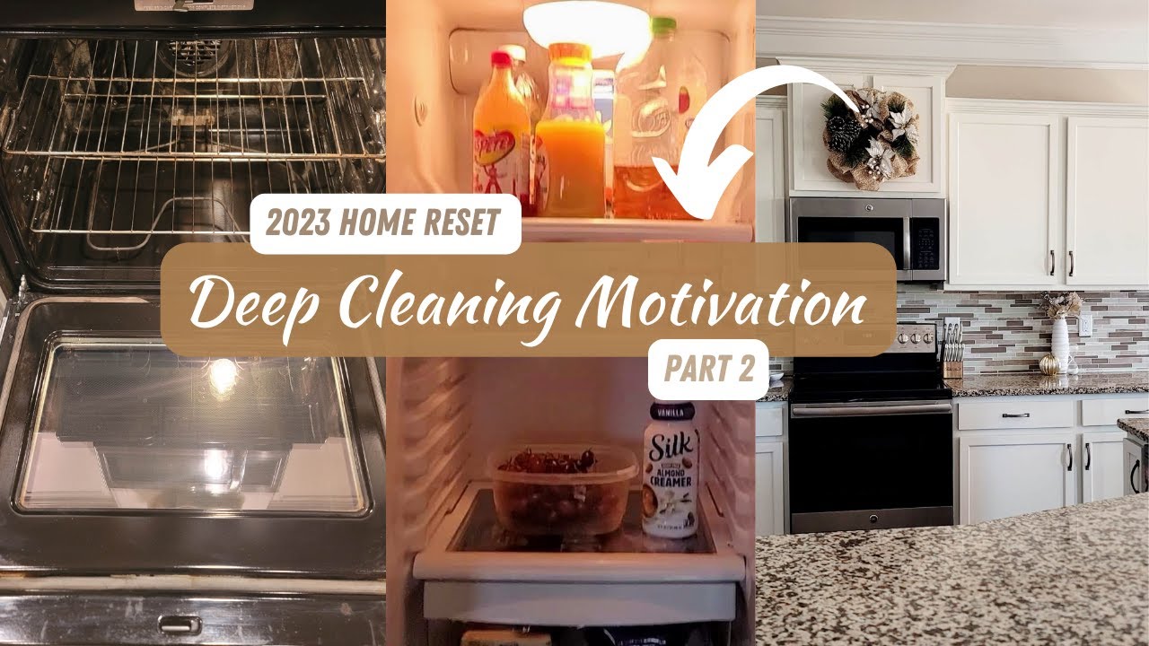 New 2023 Home Reset | Deep Cleaning Motivation | Part 2 | Kitchen - YouTube