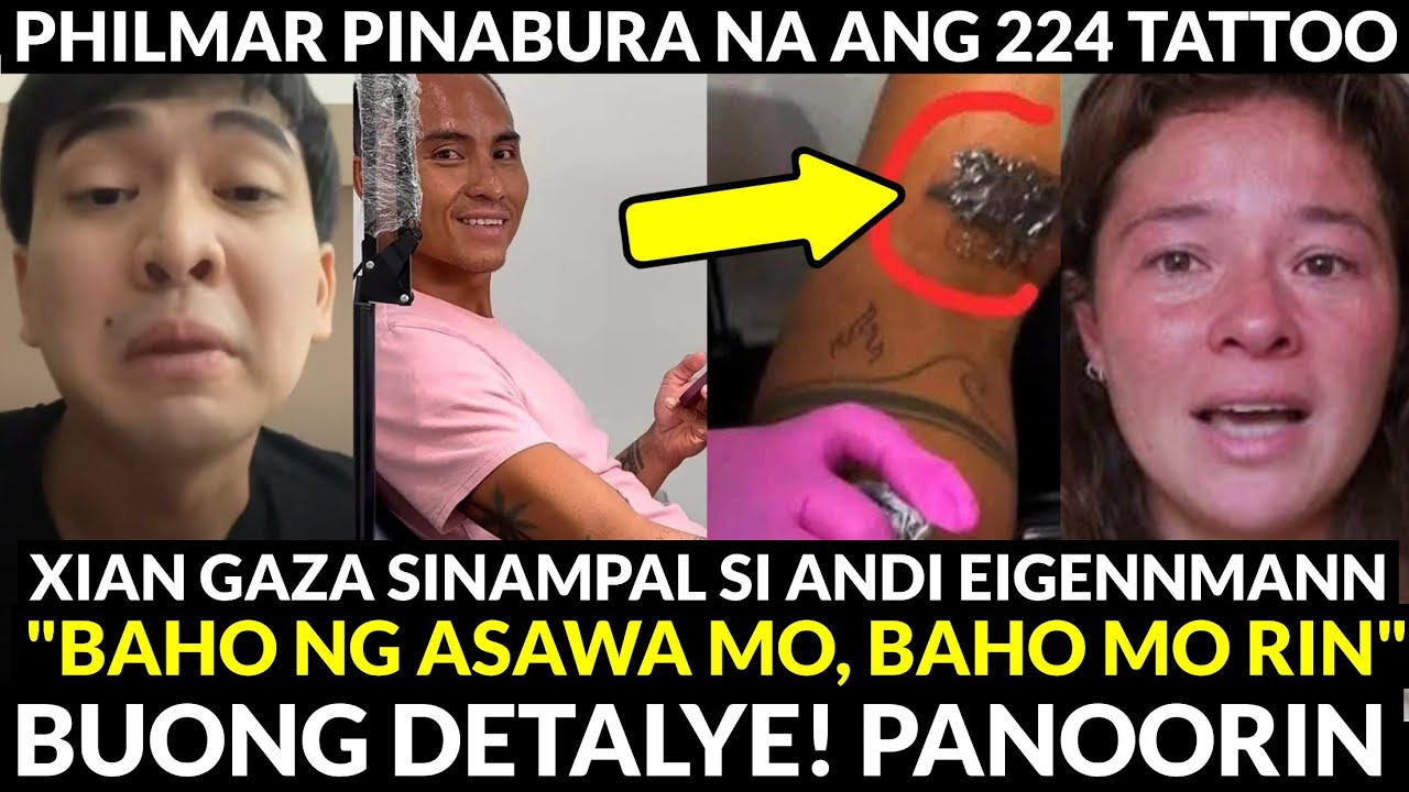 Philmar Alipayo BINURA NA ang 224 Tattoo nila ni Pernilla Sjoo! Xian ...