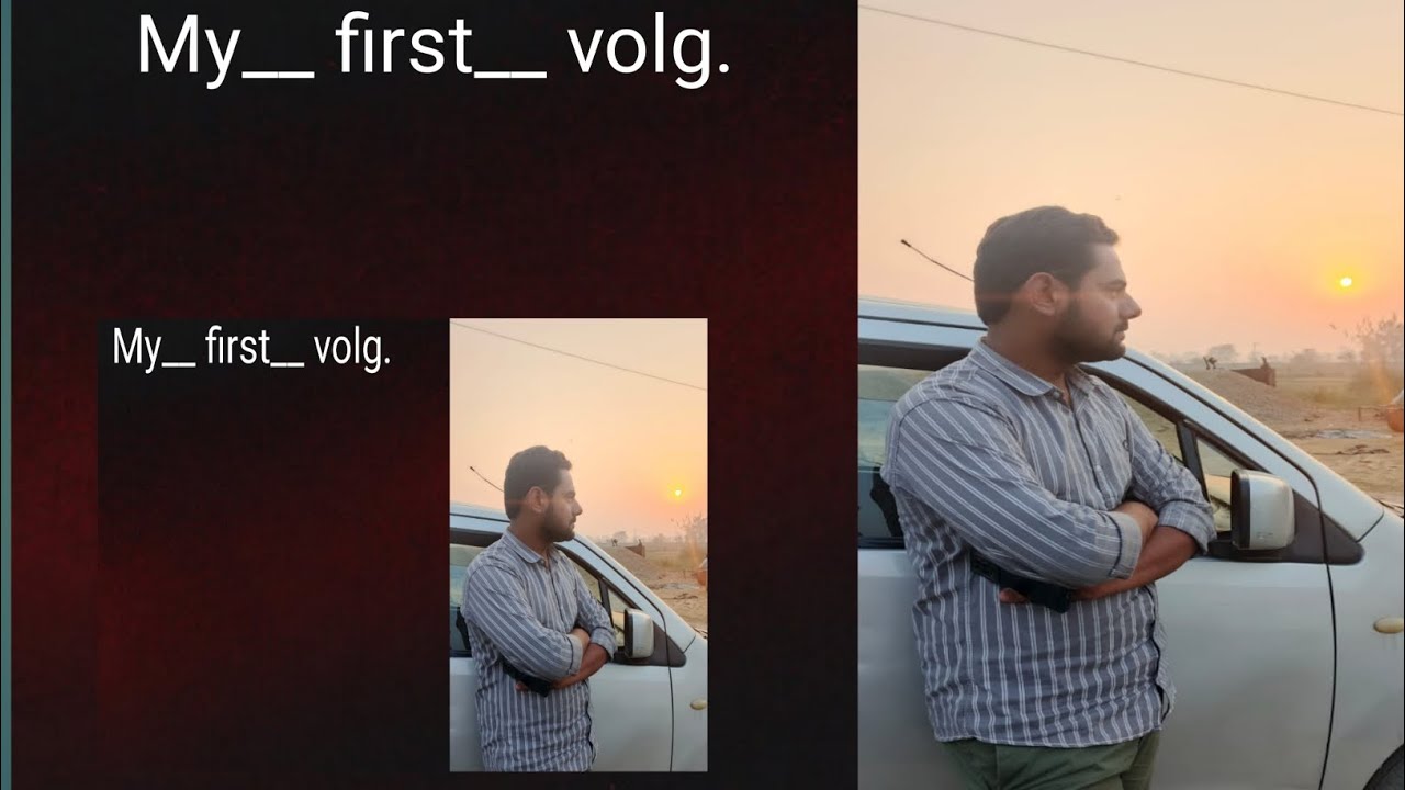 My first volg / first volg/ village Vibes. - YouTube