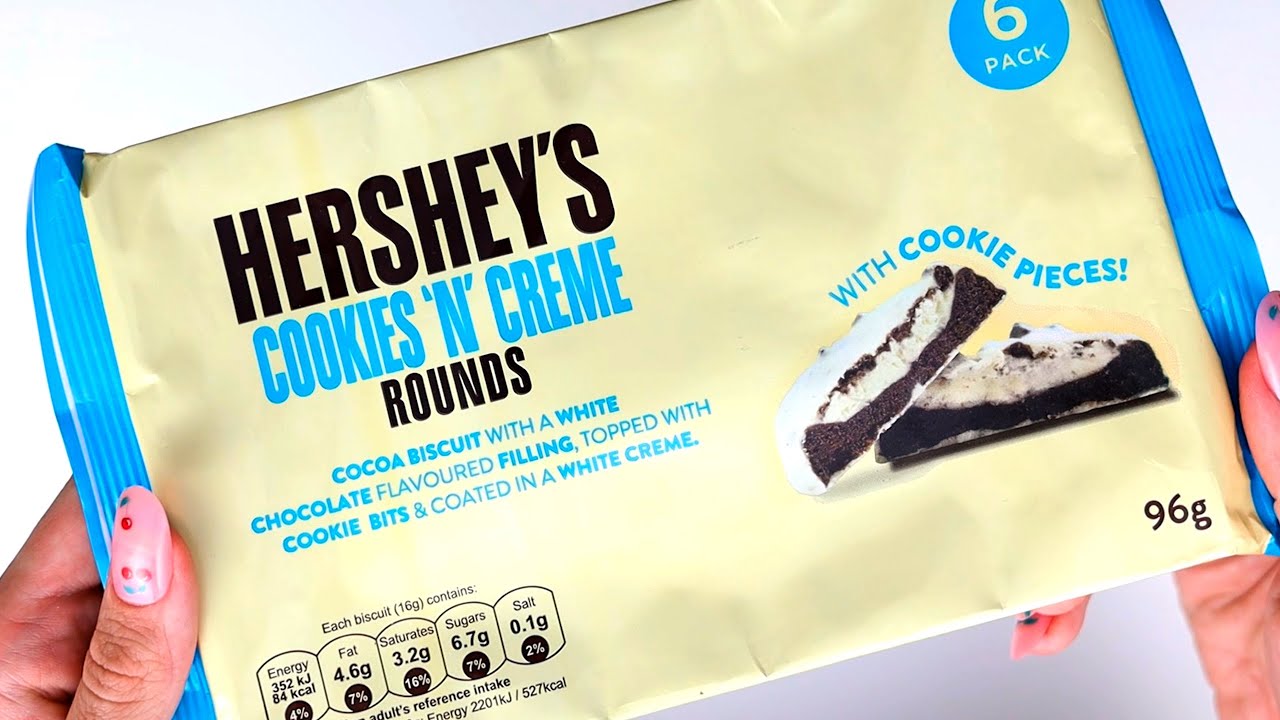 HERSHEY'S COOKIES 'N' CREME ROUNDS - YouTube