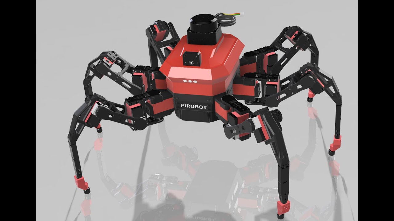 Hexapod Spider Robot | Broken Part Redesign | Fusion 360 - YouTube