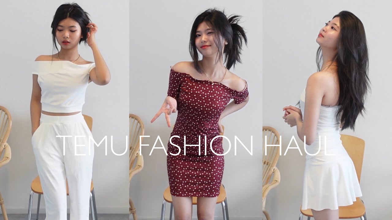 TEMU FASHION HAUL : Unboxing & Styling - YouTube