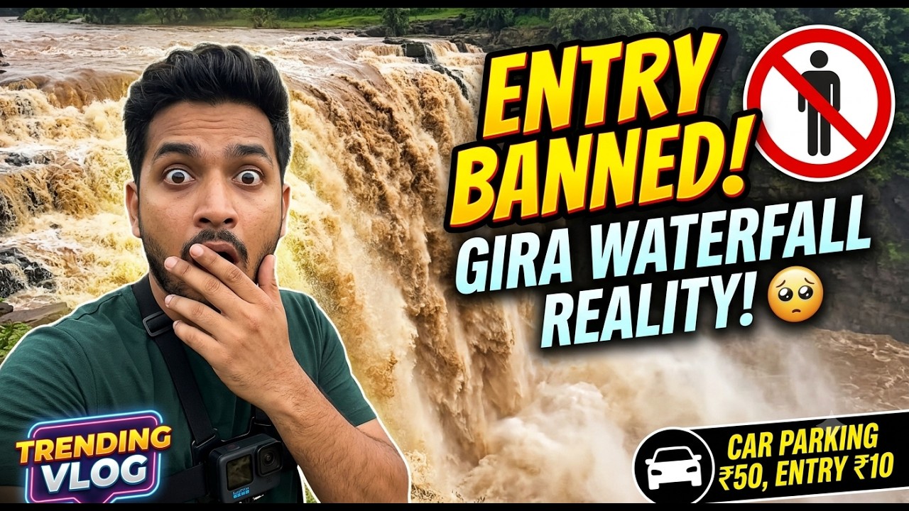 Gujarat's HIDDEN GEM! Gira Waterfall Saputara Vlog 2025 - YouTube
